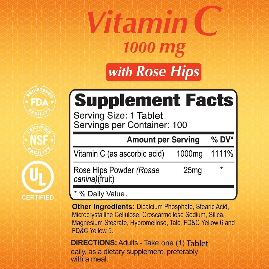 high potency Vitamin C supplement