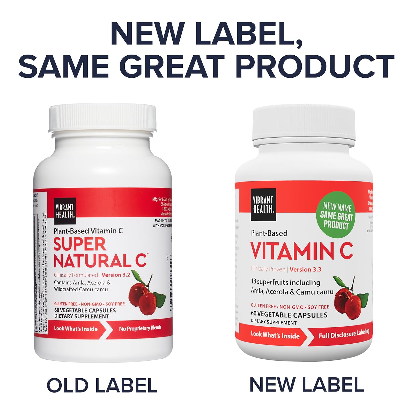 High potency vitamin C supplement