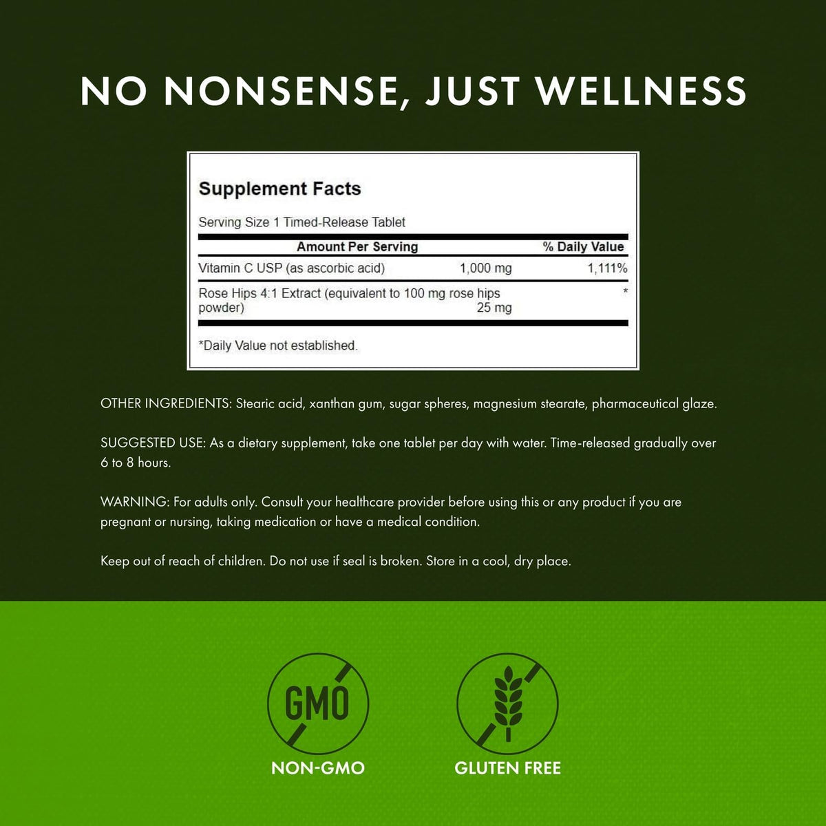 high potency vitamin C tablets