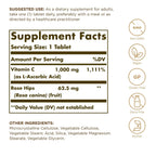 high potency vitamin C with rose hips