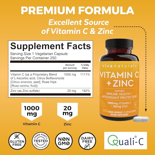 high potency vitamin C with zinc