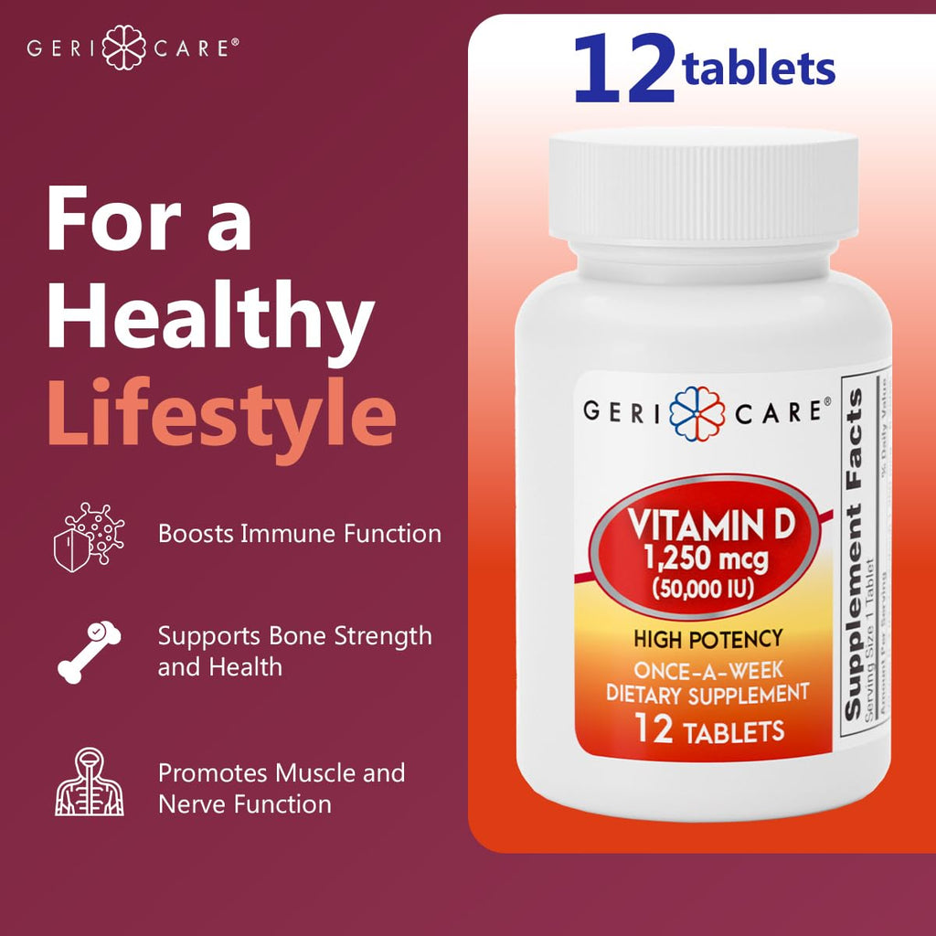High potency vitamin D 1,250 mcg