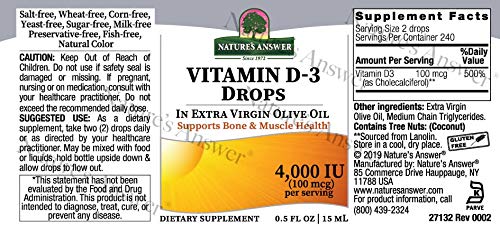 high potency Vitamin D-3 drops