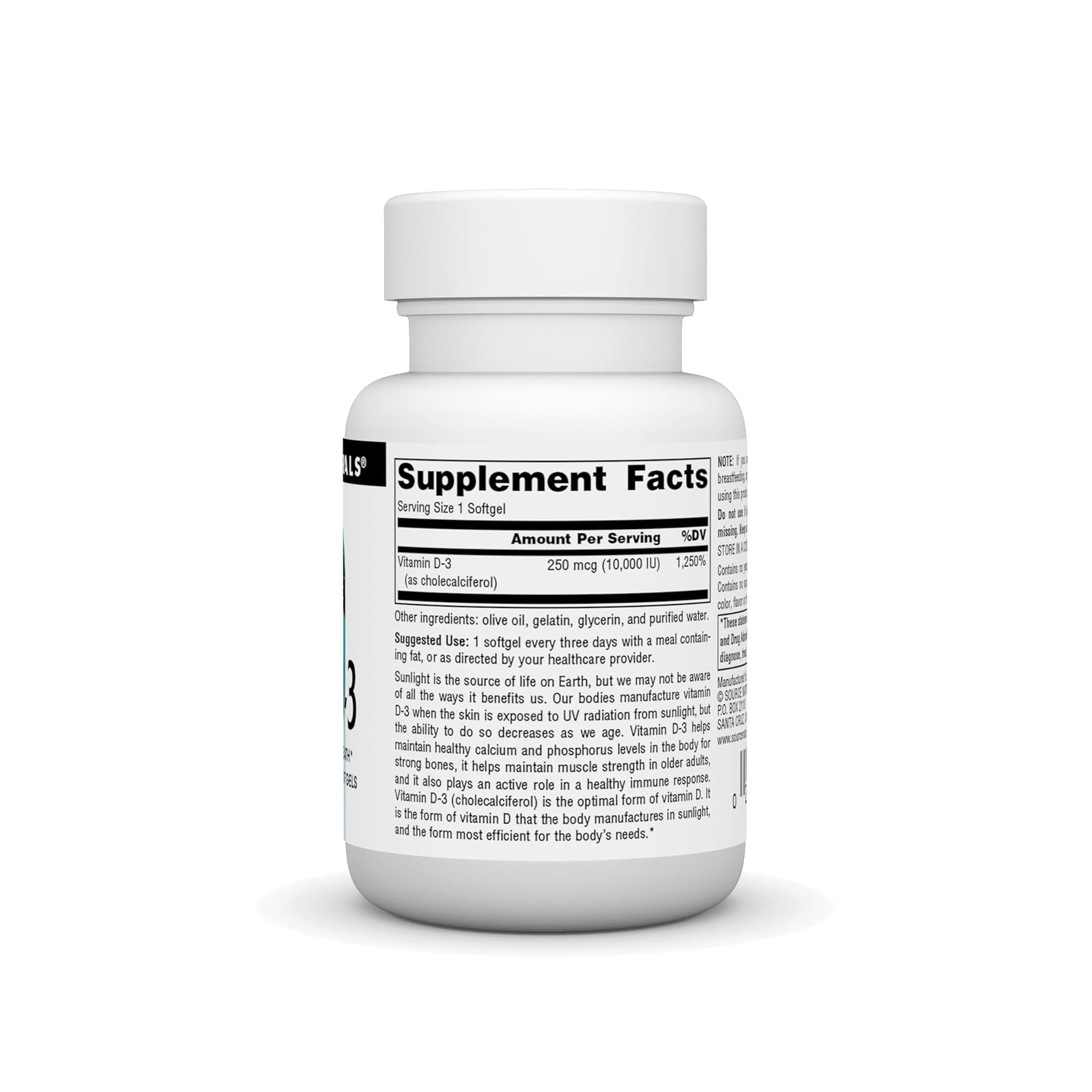 high potency Vitamin D-3 supplement