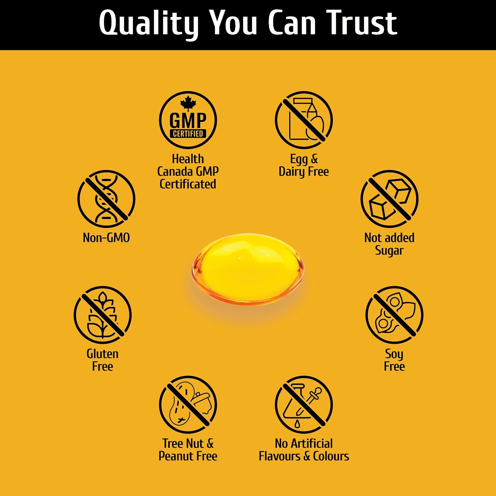 High potency Vitamin D softgels