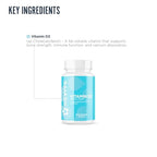 High potency vitamin D supplement