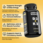 High potency vitamin D supplement