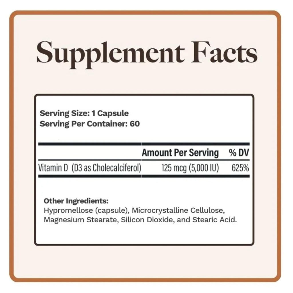 high potency vitamin D supplement