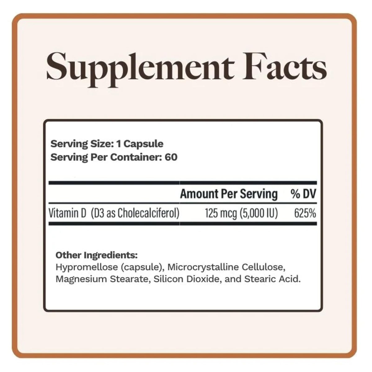 high potency vitamin D supplement