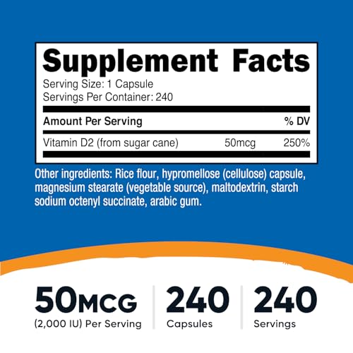 High potency vitamin D supplement