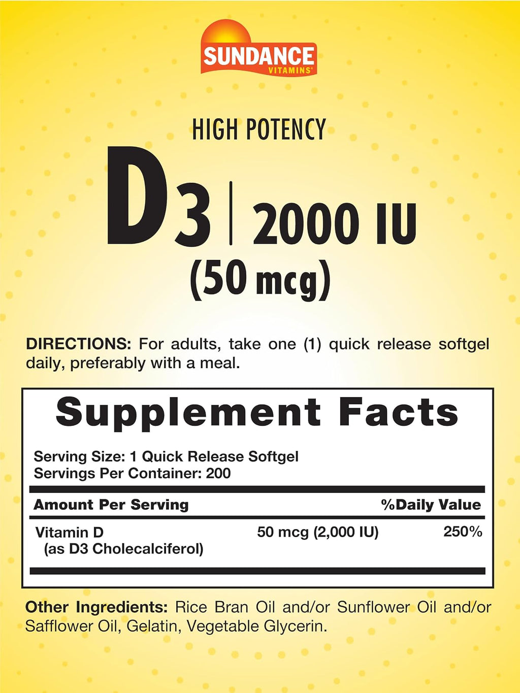 high potency vitamin D supplement