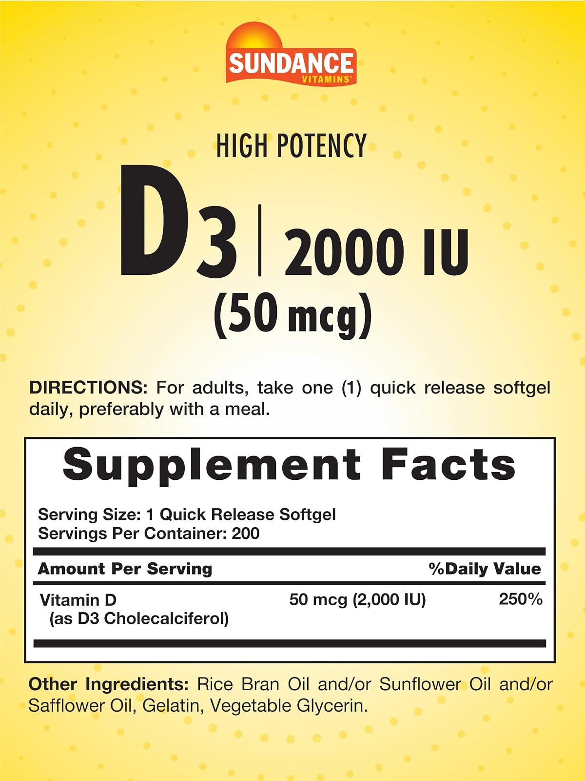 high potency vitamin D supplement