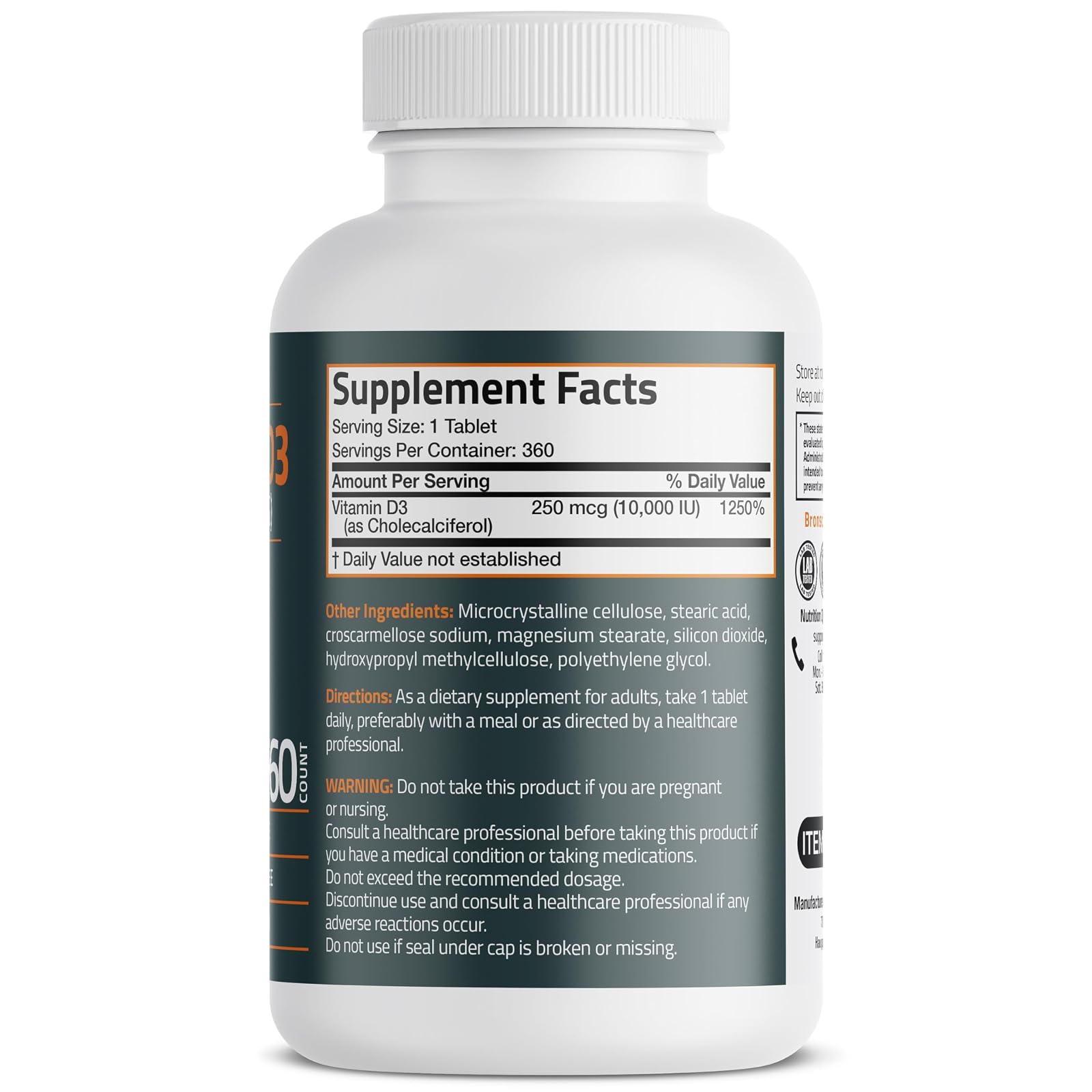 high potency Vitamin D supplement
