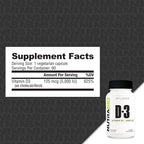 High potency vitamin D supplement