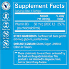 High potency vitamin D supplement