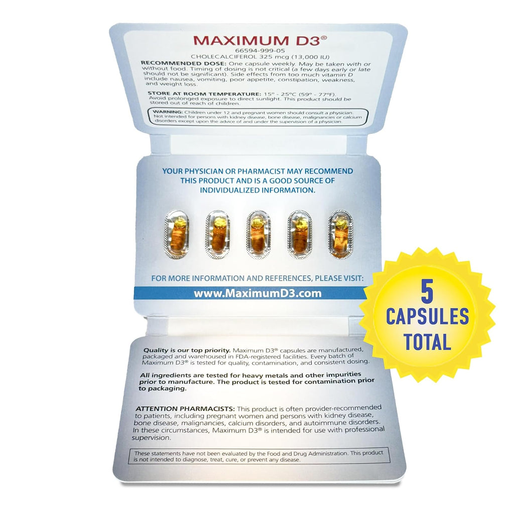 high potency Vitamin D supplement