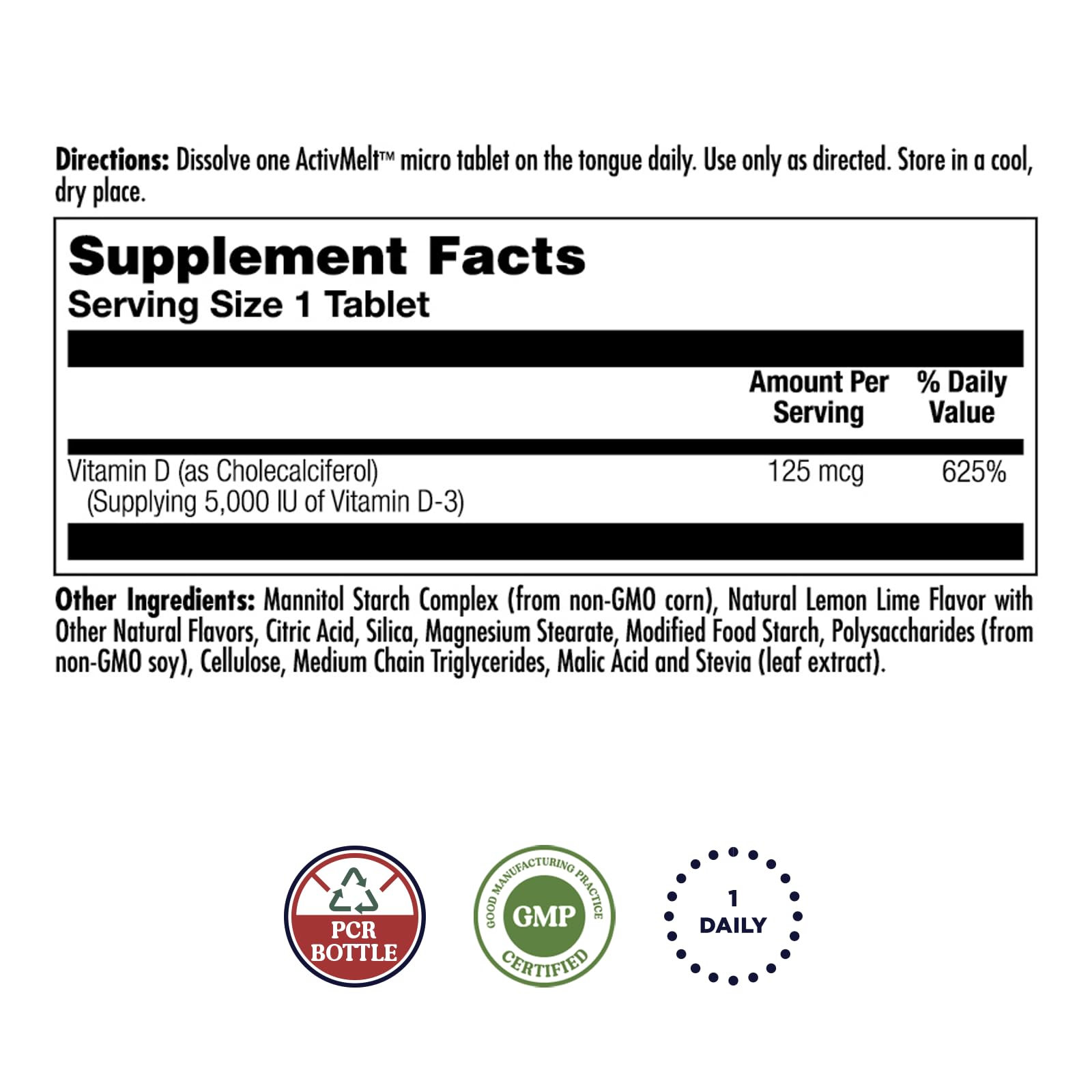 high potency vitamin D supplement