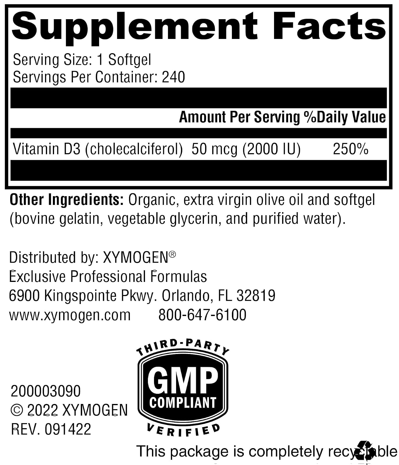 high potency vitamin D supplement