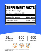High potency vitamin D supplement