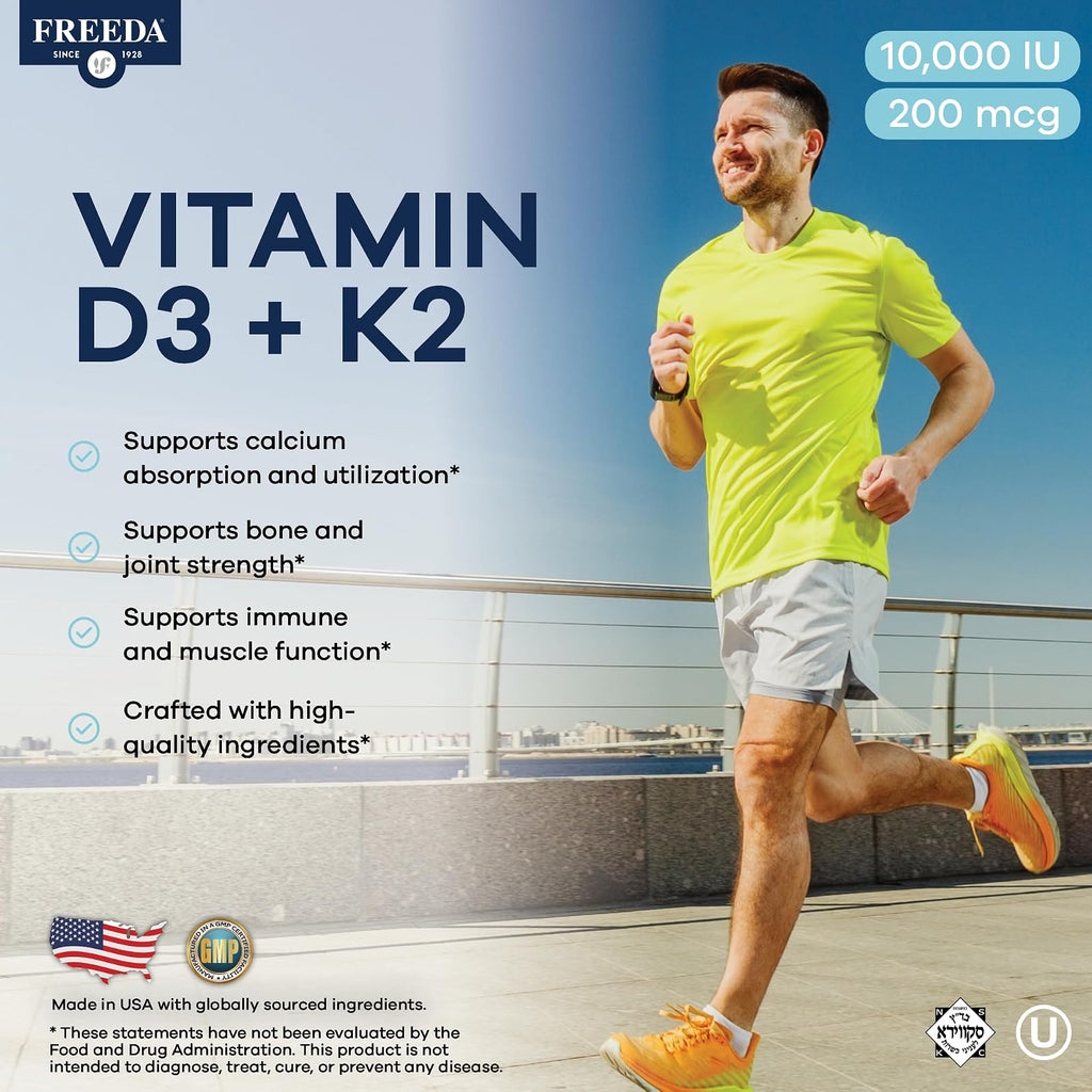 High potency Vitamin D with K2