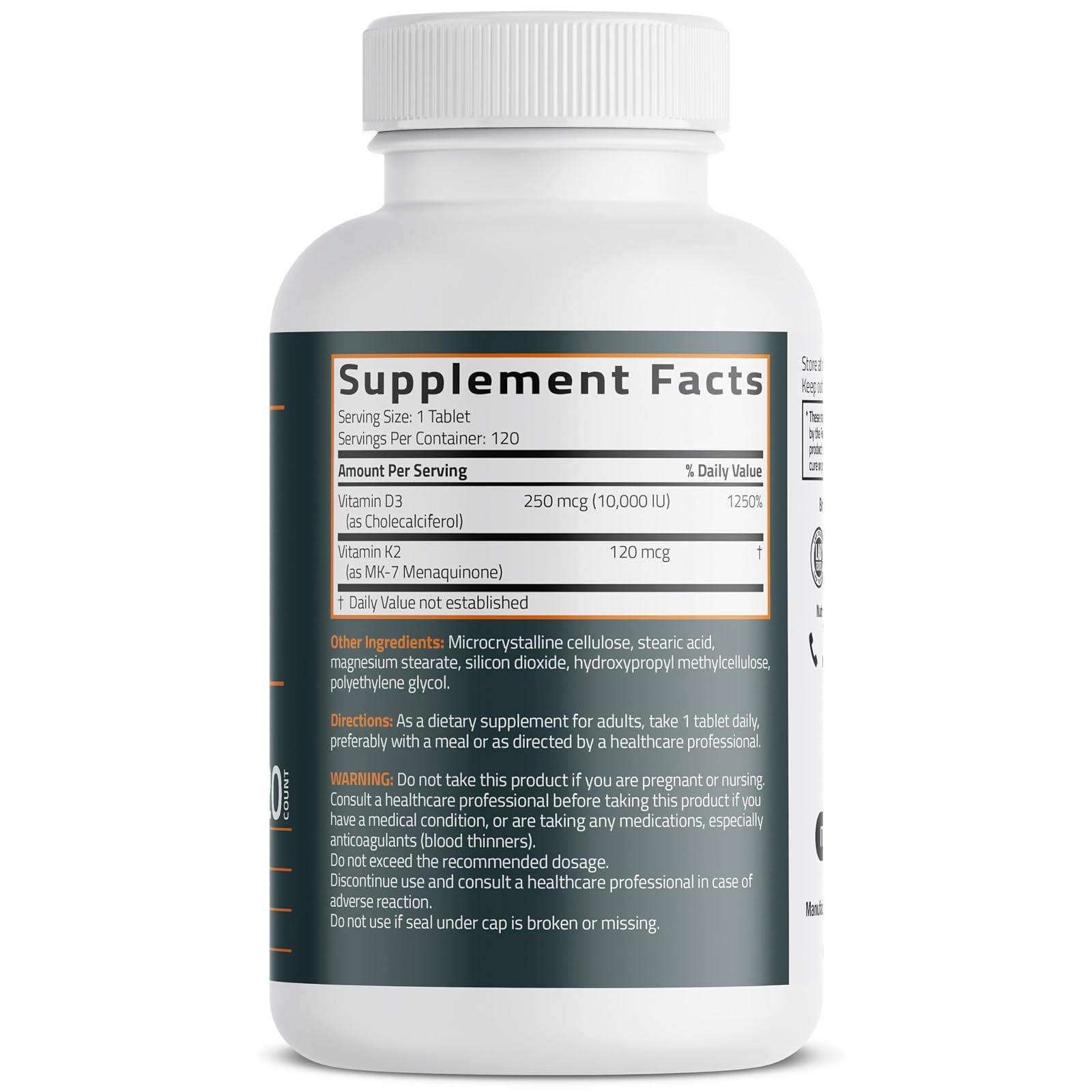 high potency Vitamin D3 10,000 IU