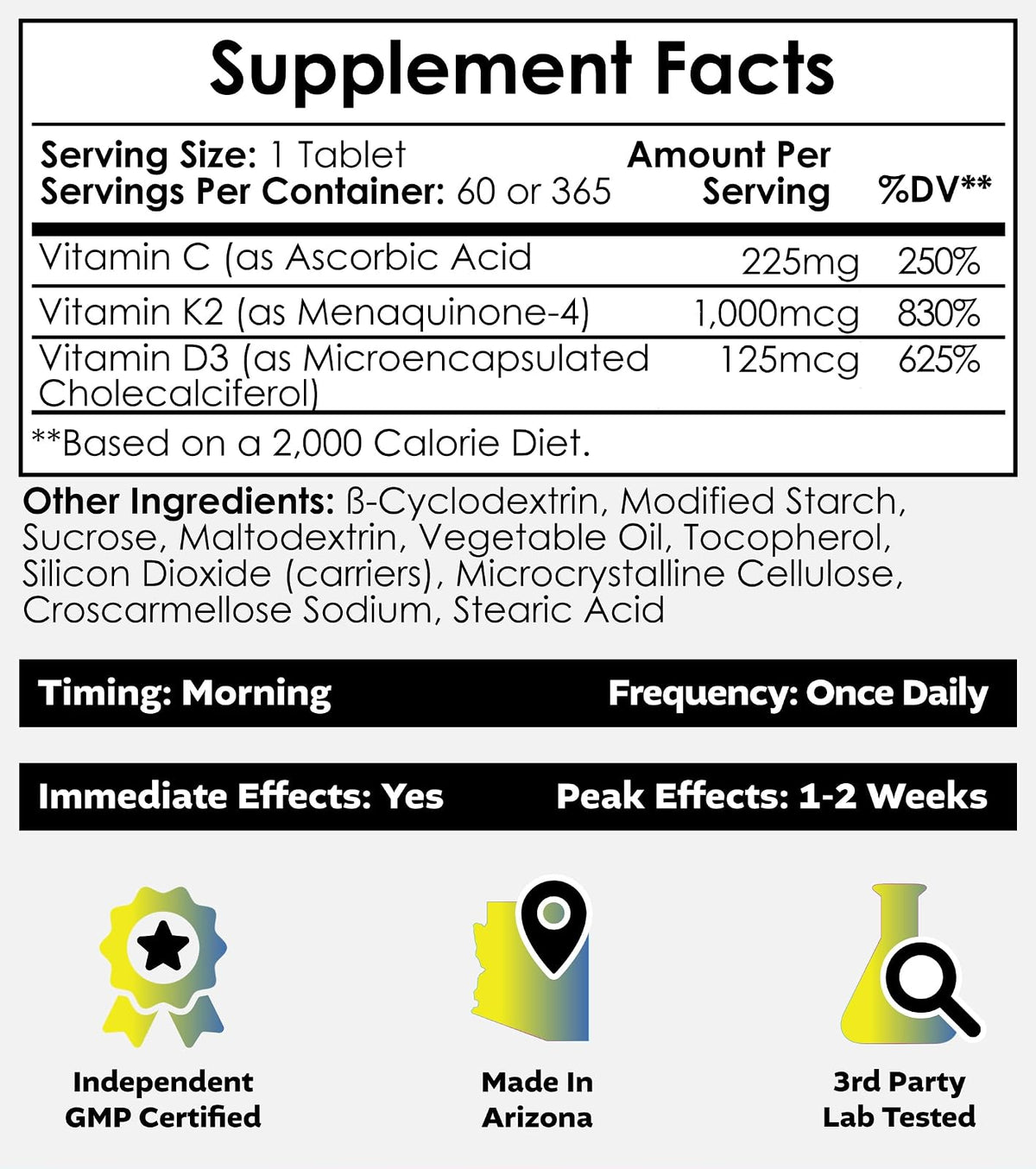 high potency vitamin D3 1000 IU