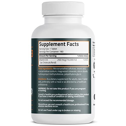 High potency Vitamin D3 10000 IU