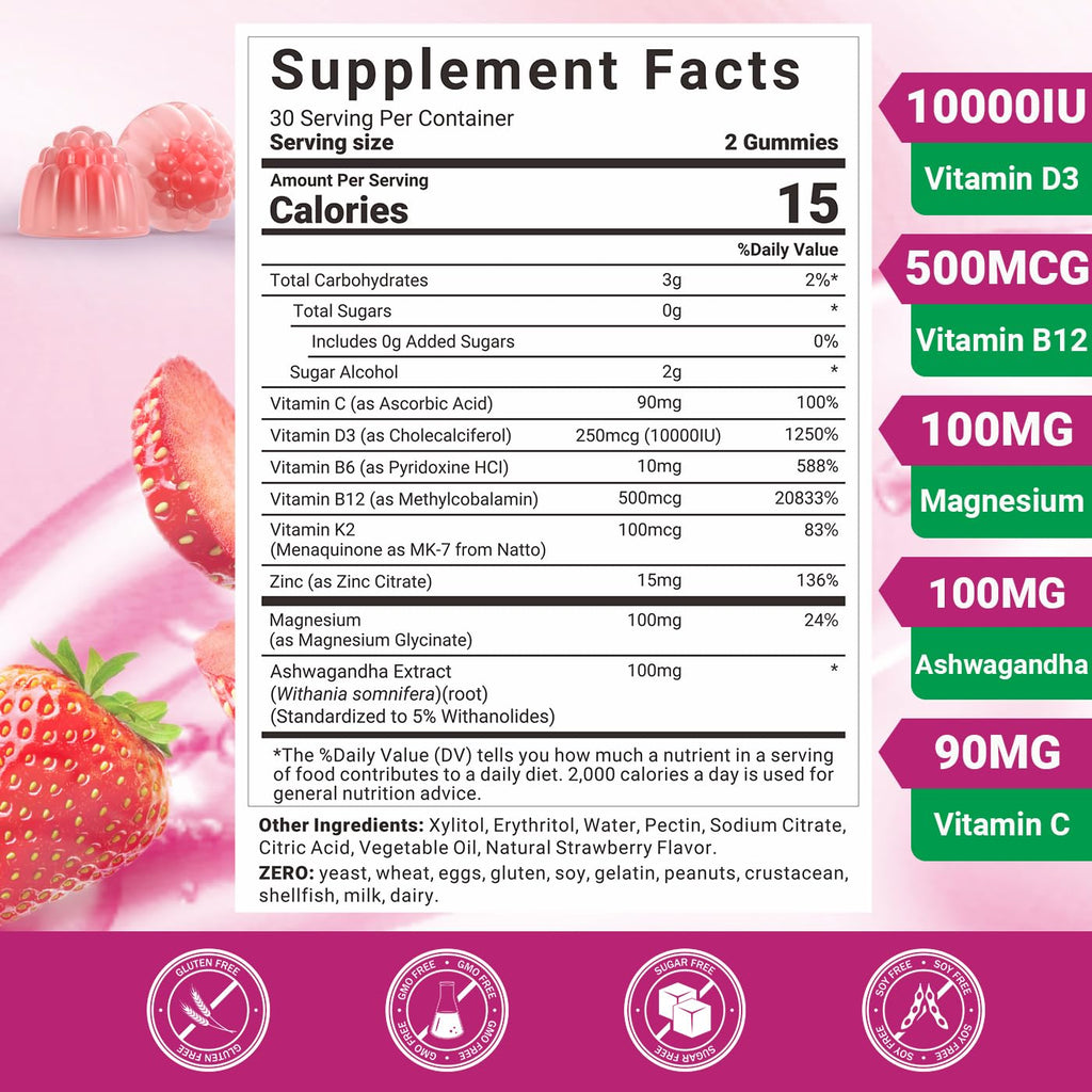 High potency Vitamin D3 10000 IU