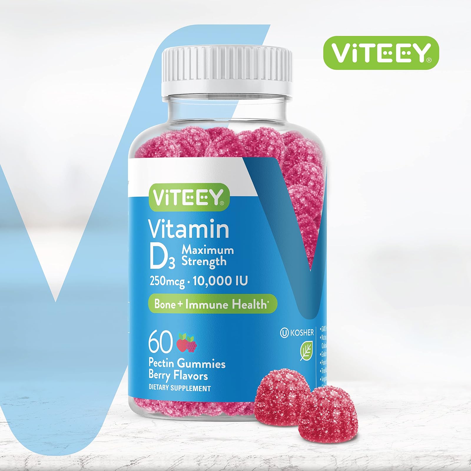 High potency vitamin D3 10000 IU