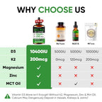 high potency Vitamin D3 10400 IU