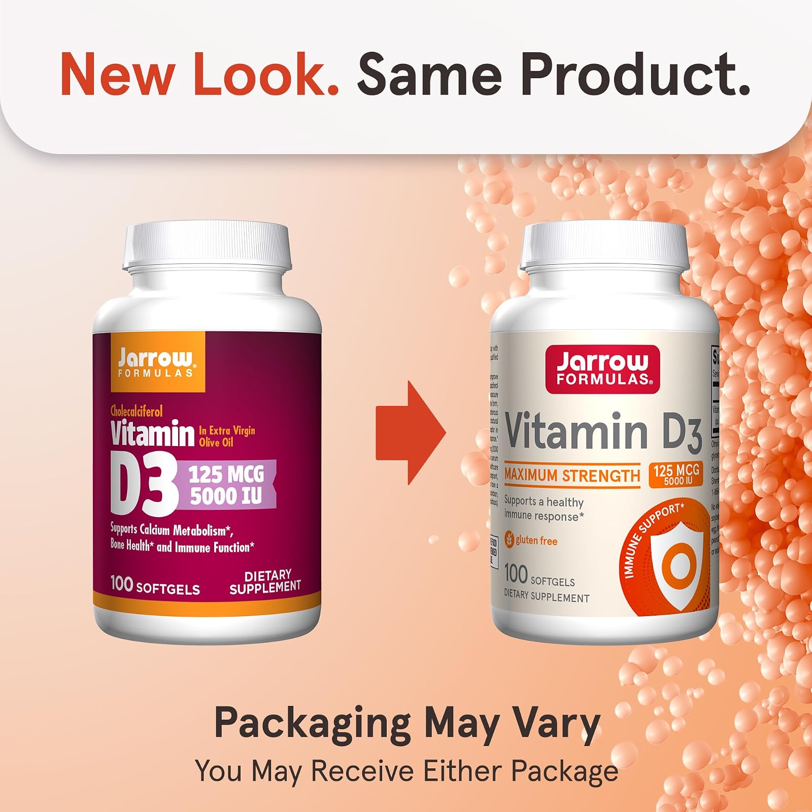 High potency vitamin D3 125 mcg
