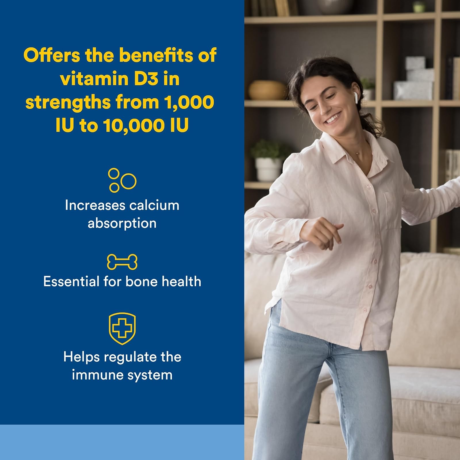 high potency vitamin D3 125 mcg