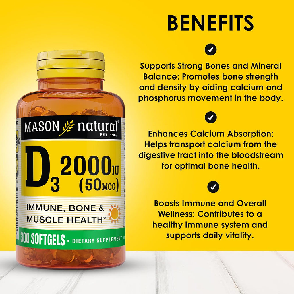 high potency vitamin D3 2000 IU