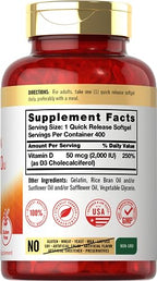 high potency Vitamin D3 2000 IU