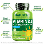 High potency vitamin D3 2500 IU