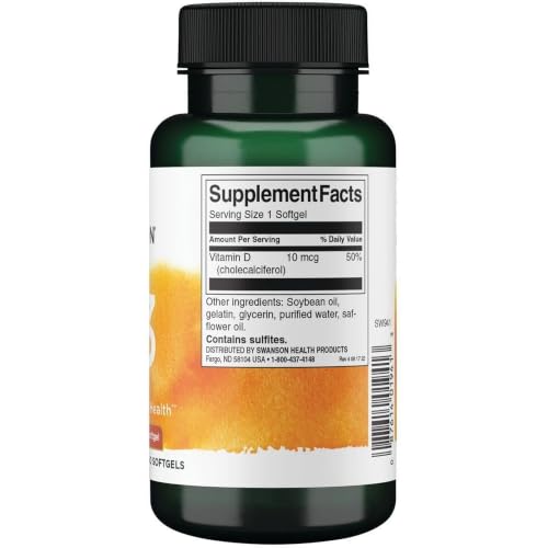 High potency Vitamin D3 400 IU