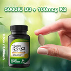High potency Vitamin D3 5000 IU supplement