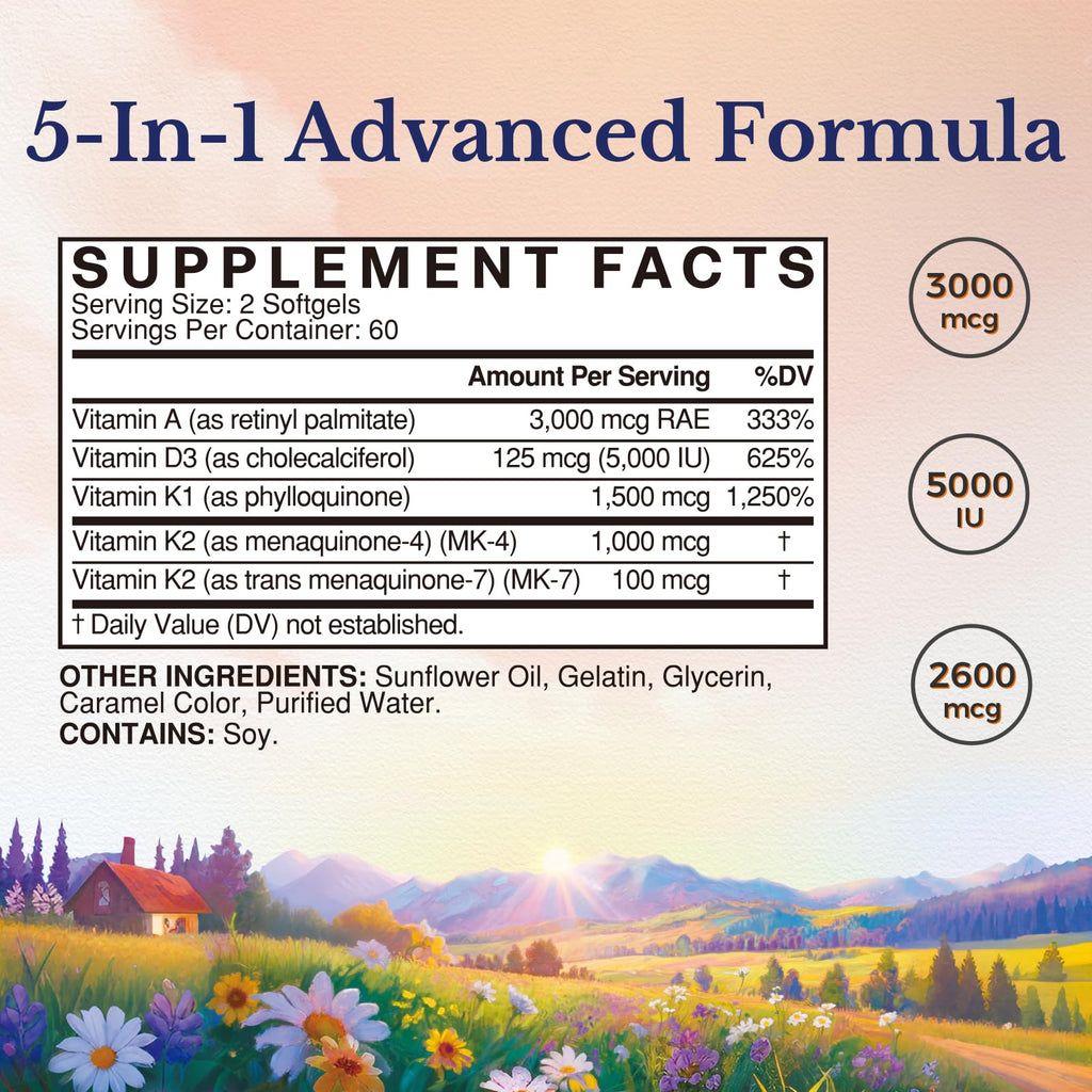 High potency Vitamin D3 5000 IU