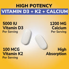 High potency vitamin D3 5000 IU