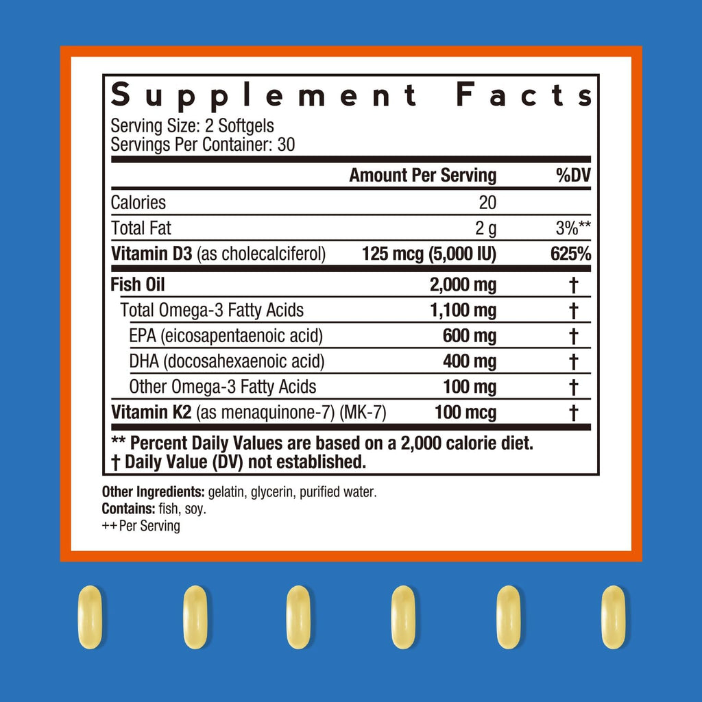 High potency vitamin D3 5000 IU