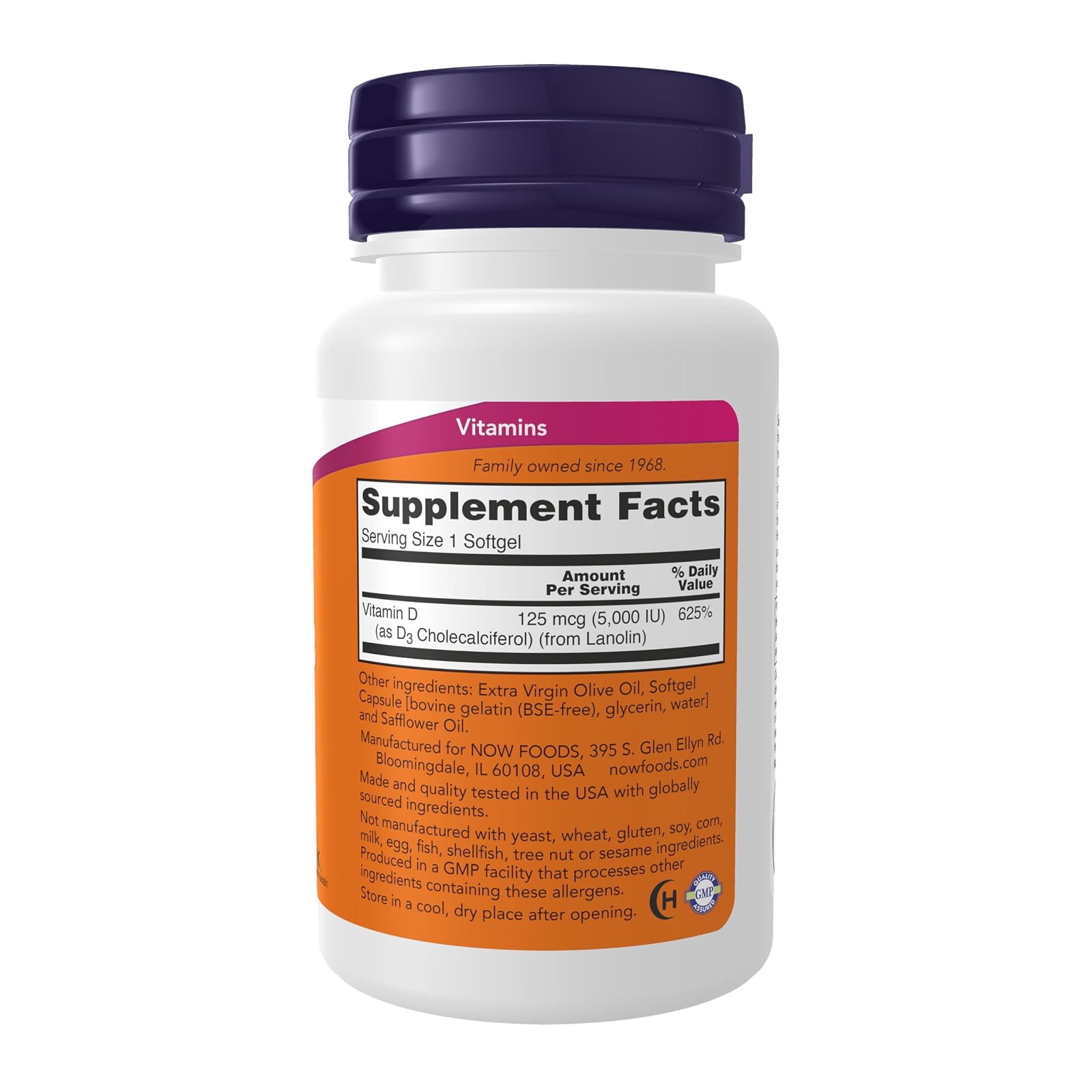 high potency vitamin D3 5000 IU