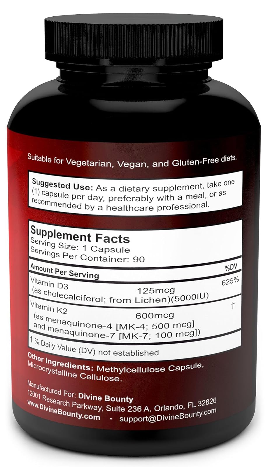 High potency vitamin D3 5000 IU