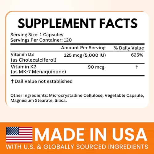 high potency vitamin d3 5000 iu