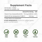 High potency vitamin D3 5000 IU