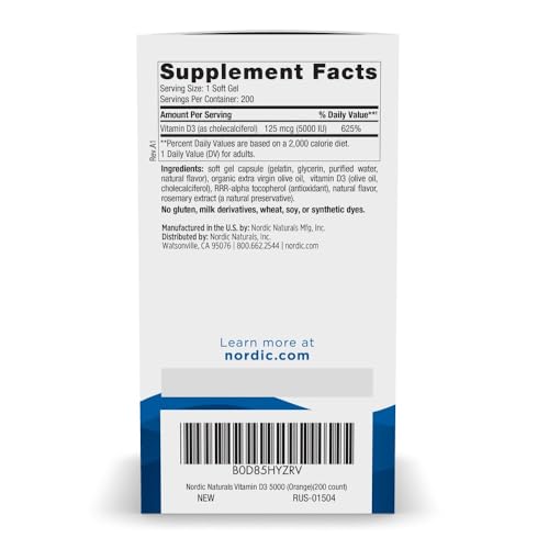 high potency vitamin D3 5000 IU