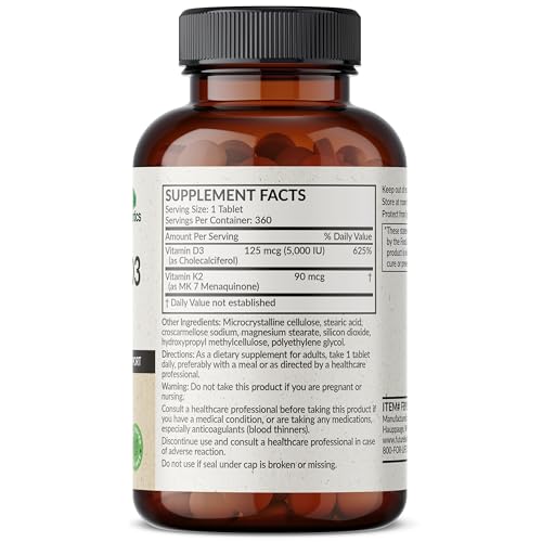 High potency vitamin D3 5000 IU