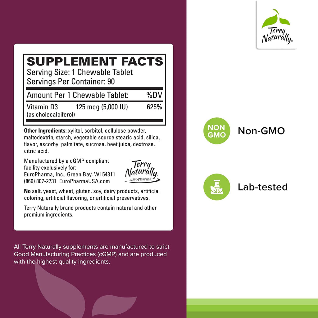 high potency vitamin D3 5000 IU