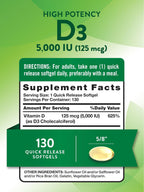 high potency vitamin D3 5000 IU