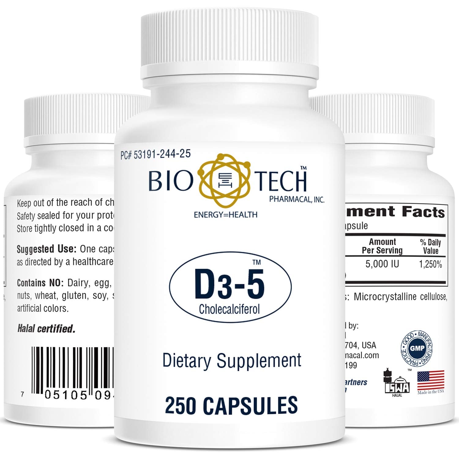 high potency vitamin D3 5000 IU