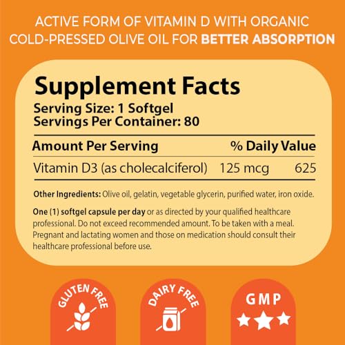 high potency vitamin D3 5000 IU